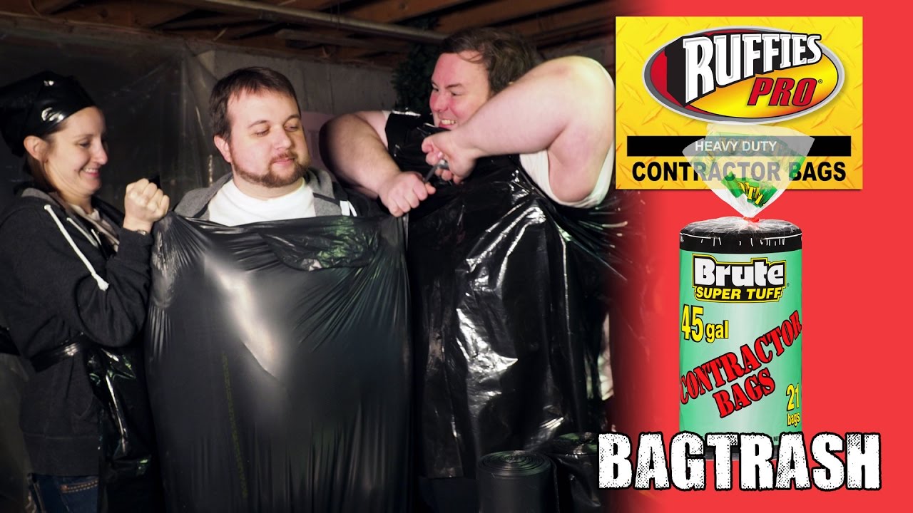 BagTrash: Contractor Bags (Brute vs. Ruffies) - YouTube
