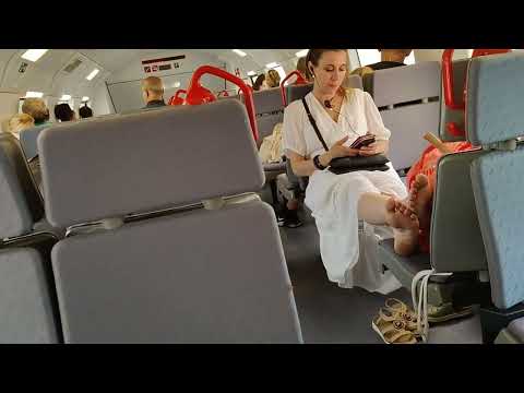 Candid Mature Russian Girl Feet Barefoot and Soles Full