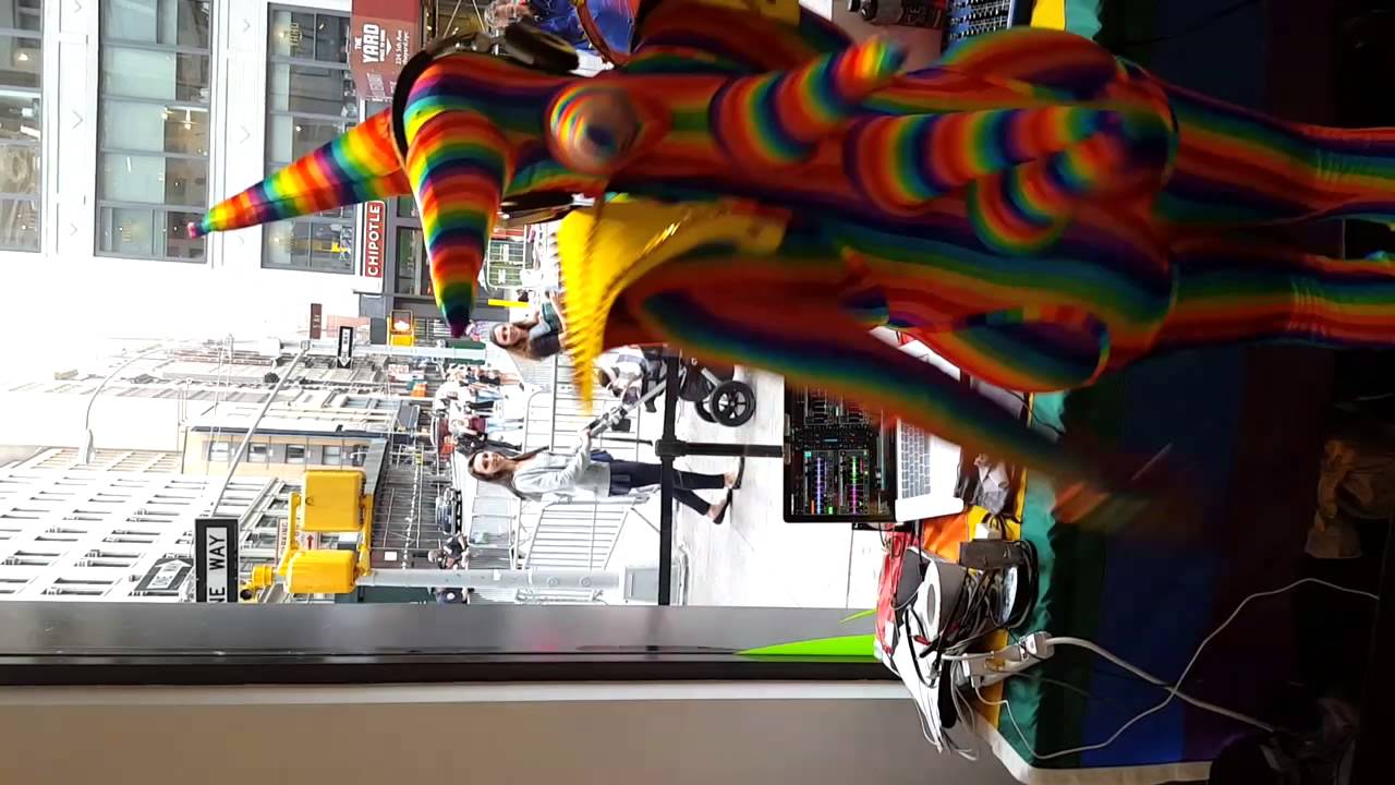 Vivacious Dj / Performs NYC GAY Pride Museum of S - YouTube
