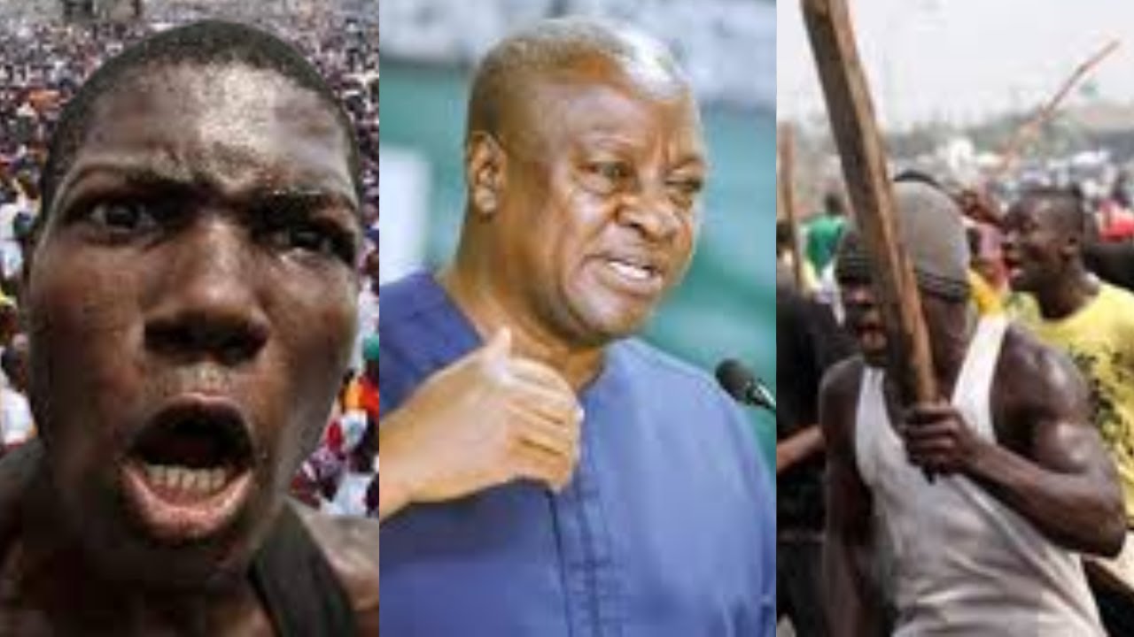 We Want Dr. Bawumia!.Ángry Youth In Kumasi CHÁSE Mahama With Facts ...