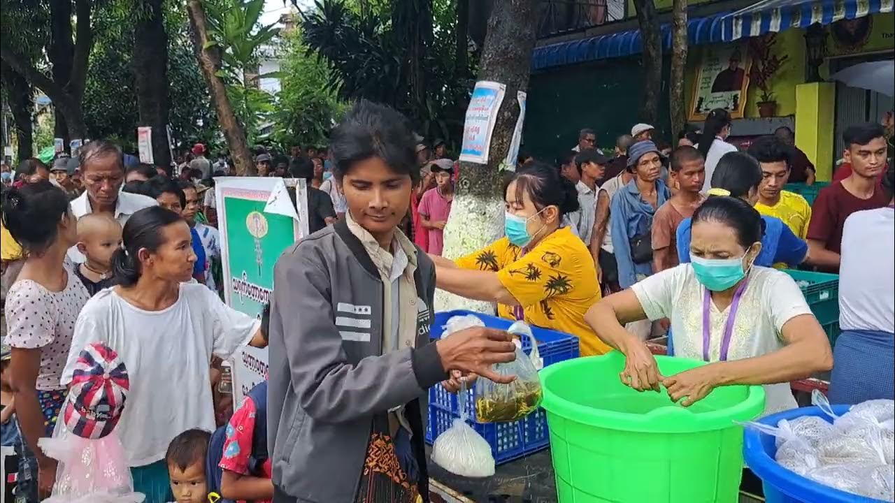 13 10 2023 သရက်တောကျောင်းတိုက် သဘာဝတရားရိပ်သာ၌ နေ့စဥ် ထမင်း ဟင်း အဟာရဒ