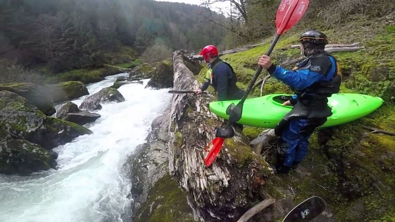 Lower Canyon Creek Oregon | Whitewater Kayaking - YouTube