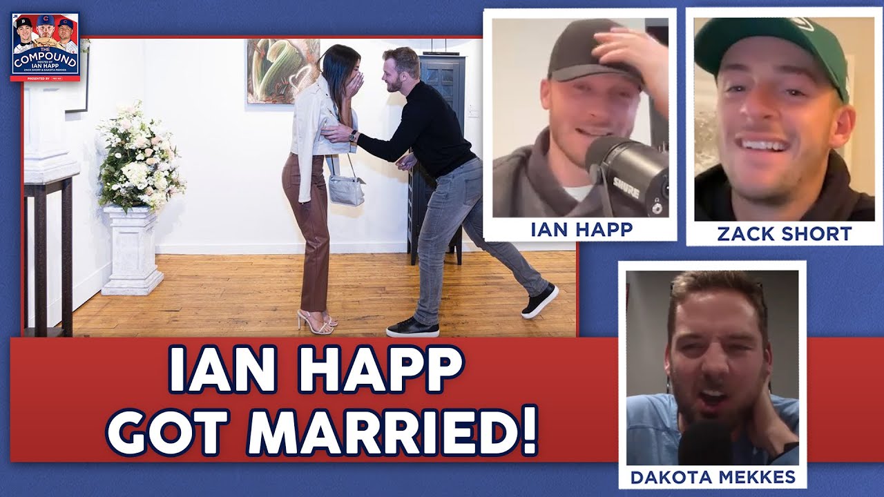 Ian Happ Got Married! - YouTube