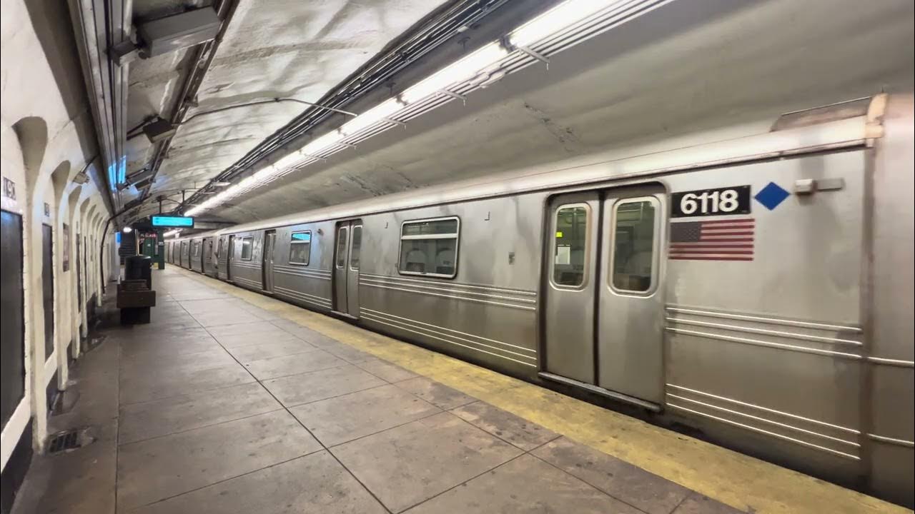 MTA New York City Subway Ozone Park Bound Pullman Standard R46 (A) Train @ 190 Street - YouTube