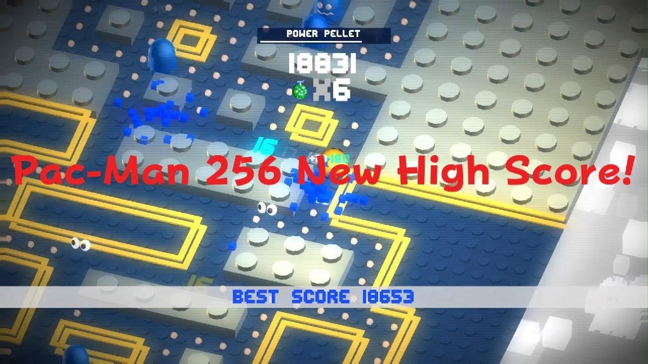 PAC-MAN 256 New High Score! - YouTube