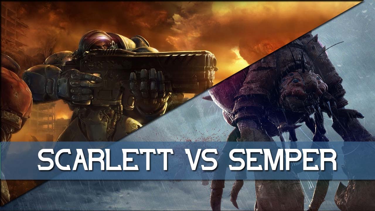 SC2 -- Scarlett(Z) Vs Semper(T) DreamHack Qualifier -- LOTV - YouTube