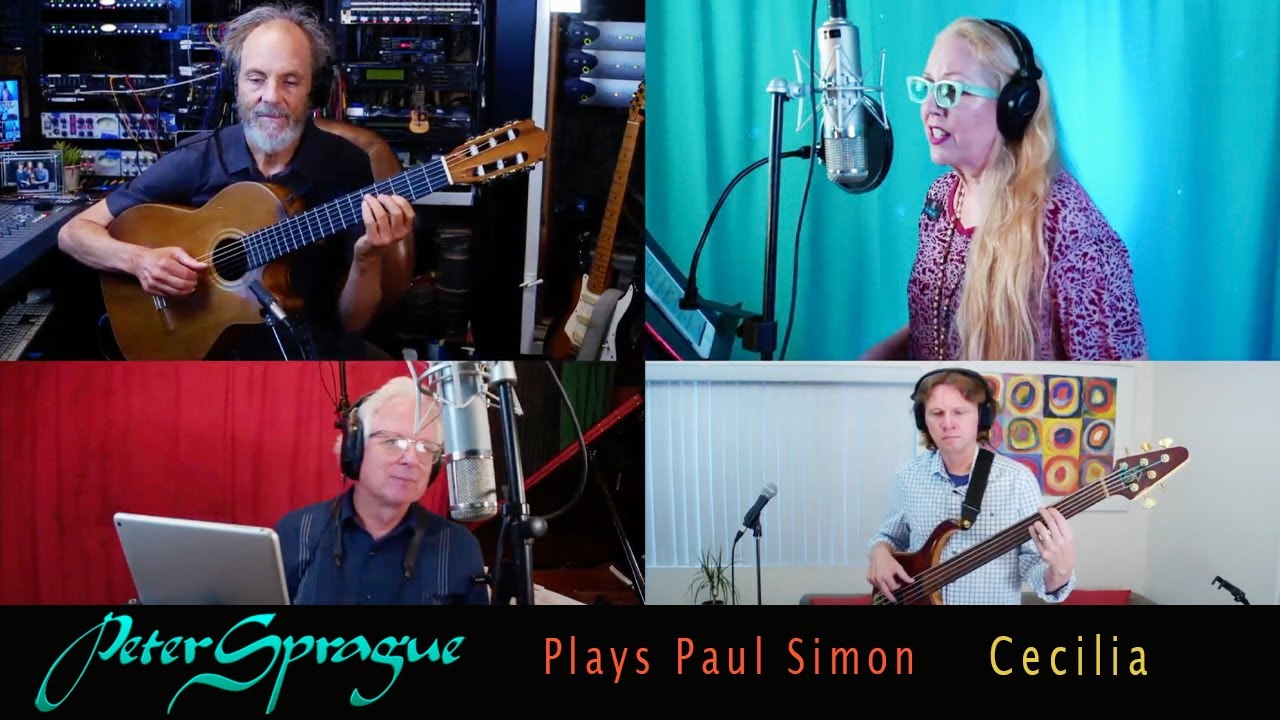 Peter Sprague Plays “Cecilia” featuring Allison Adams Tucker - YouTube