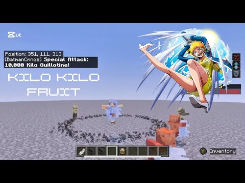 Miss Valentine/Kilo Kilo fruit command block tutorial MCPE/MCBE