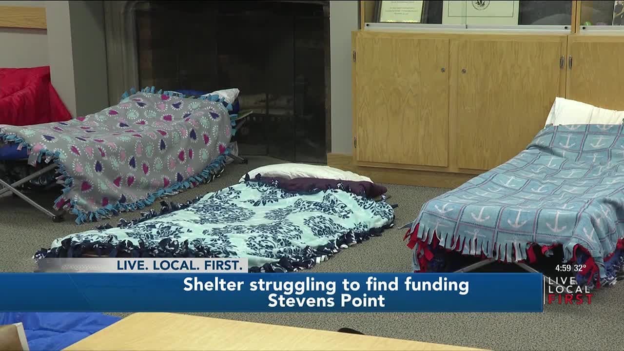 #Homeless #shelter in #Stevens #Point struggles to find funding - YouTube