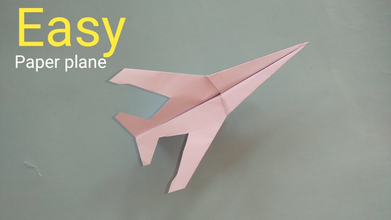 How to make a paper airplane that can fly for a confusing time ...