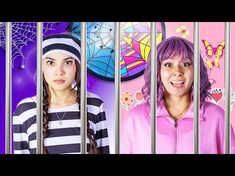WEDNESDAY ADDAMS & ENID GO TO LOCK IN BY CRAFTY HACKS PLUS