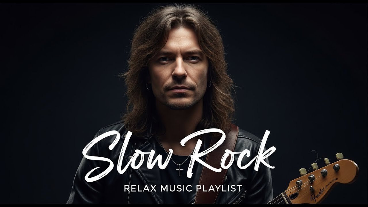 🎶 Classic Slow Rock Hits ️ Bon Jovi, Bryan Adams & Clapton Inspired ...