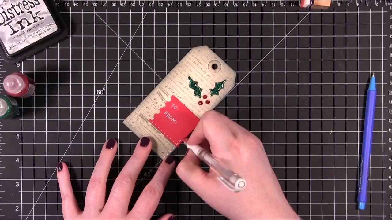 Holiday Gift Tags - YouTube