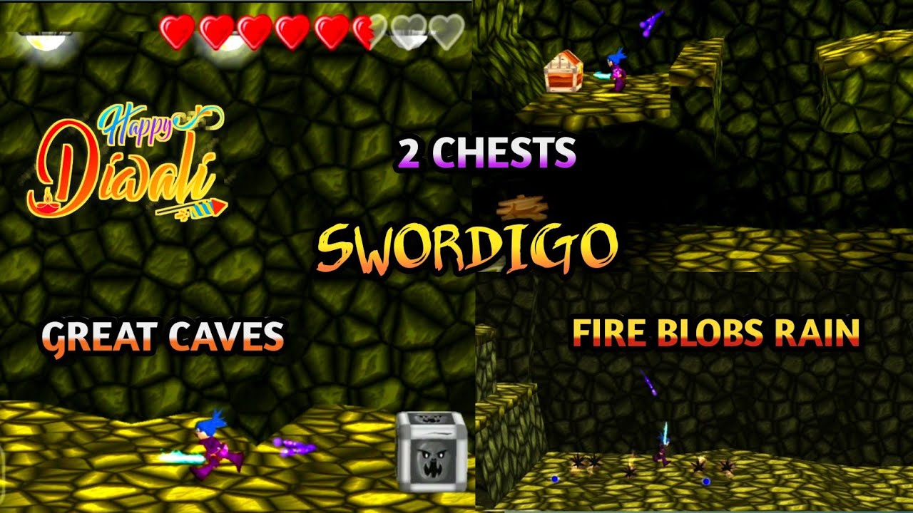 Swordigo part 21 | Solved Rain of Fire Blobs mystery & Found 2 more ...