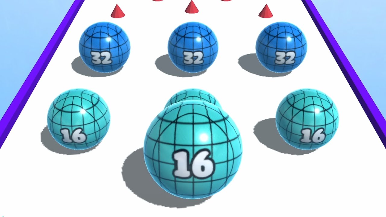 Ball Merge 2048 - All Levels Ball Gameplay Android, iOS ( Level 464 ...