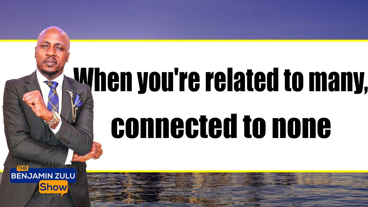 What to do when you have many relatives but no family - YouTube