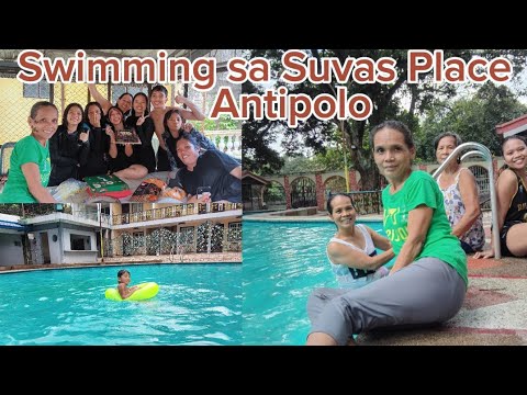 SWIMMING SA SUVAS PLACE ANTIPOLO - YouTube