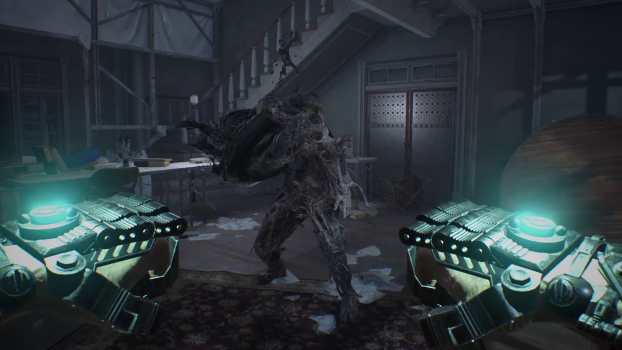 Resident evil 7 End of zoe dlc mutant swamp jack baker and joe baker ...