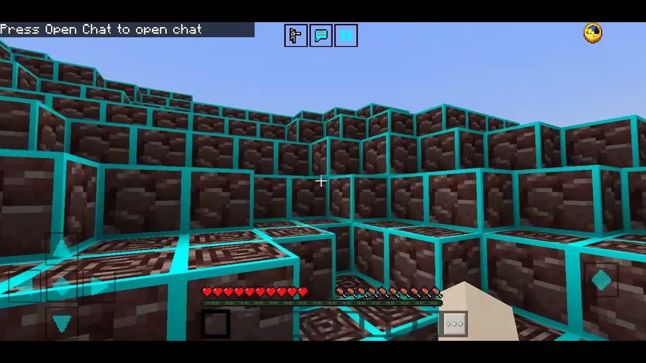 infinite ancient debris only world Minecraft pocket edition - YouTube