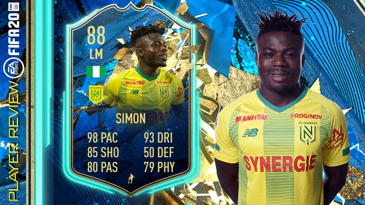 CHEAP BEAST! BEST CARD UNDER 100K? 88 MOSES SIMON TOTSSF PLAYER REVIEW ...