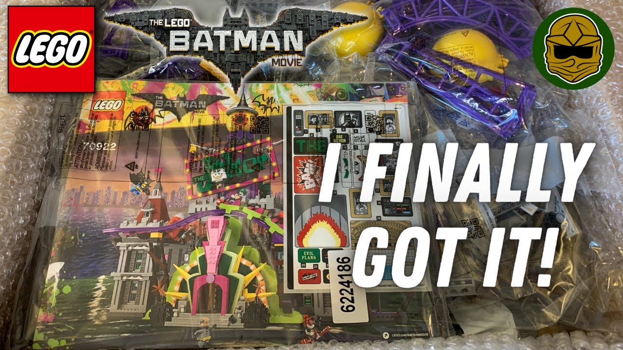 I FINALLY Got The Joker Manor!!! LEGO Batman Movie 70922 Unboxing - YouTube