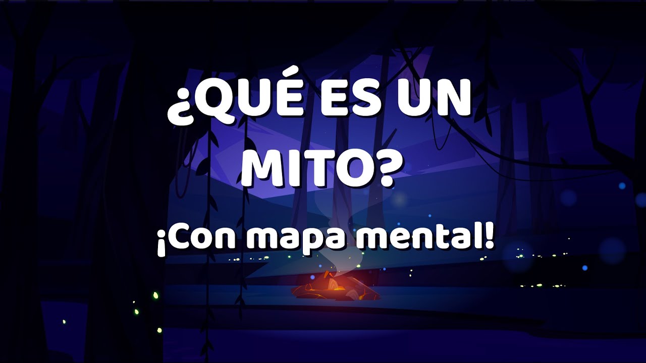 ¿Qué es un mito? | Explicación con mapa mental - YouTube