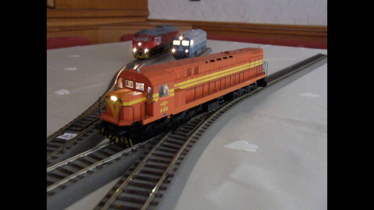 H0 model Greek MLW A.501 with sound (Balkanmodels/erail.gr) - YouTube