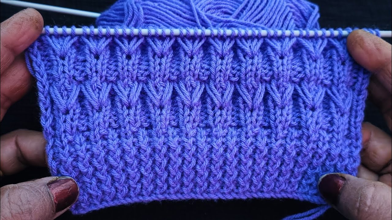 No.17 l Ladies Sweater💜 Design 😍 l Knitting Tutorial🧶 l Woolen Pattern ...