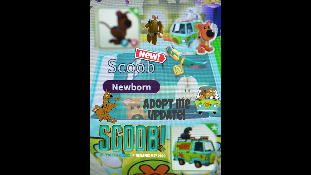 NEW SCOOB TEMPORARY PET IN ADOPT ME?!- Adopt me Roblox Temporary update ...