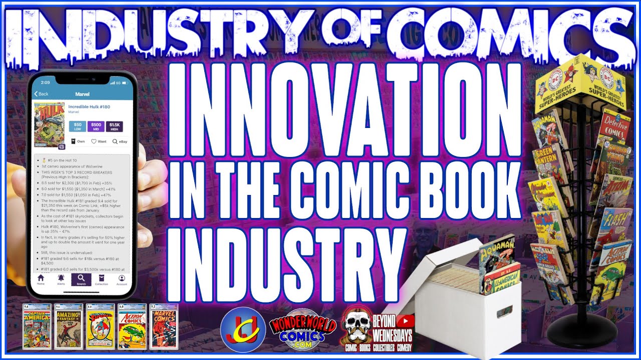 Innovation In The Comic Book Industry | Industry of Comics | Episode 30 ...