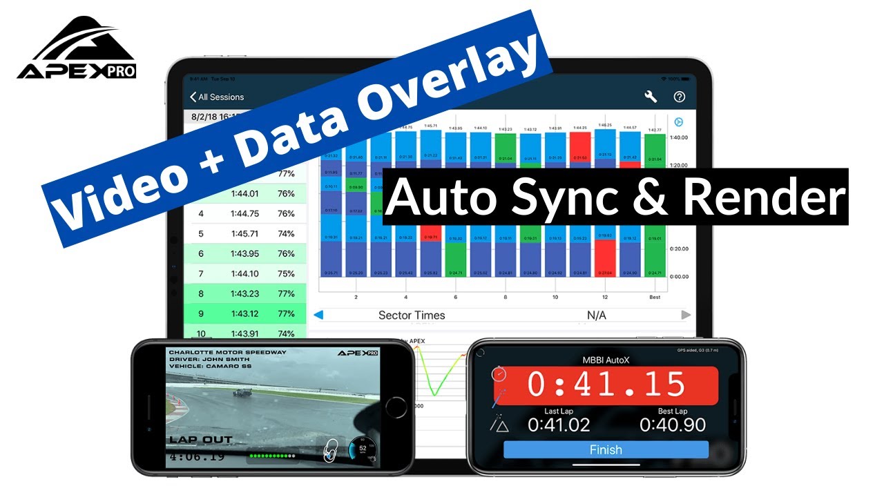 Automatically Sync Video and Data in the APEX Pro App! - YouTube