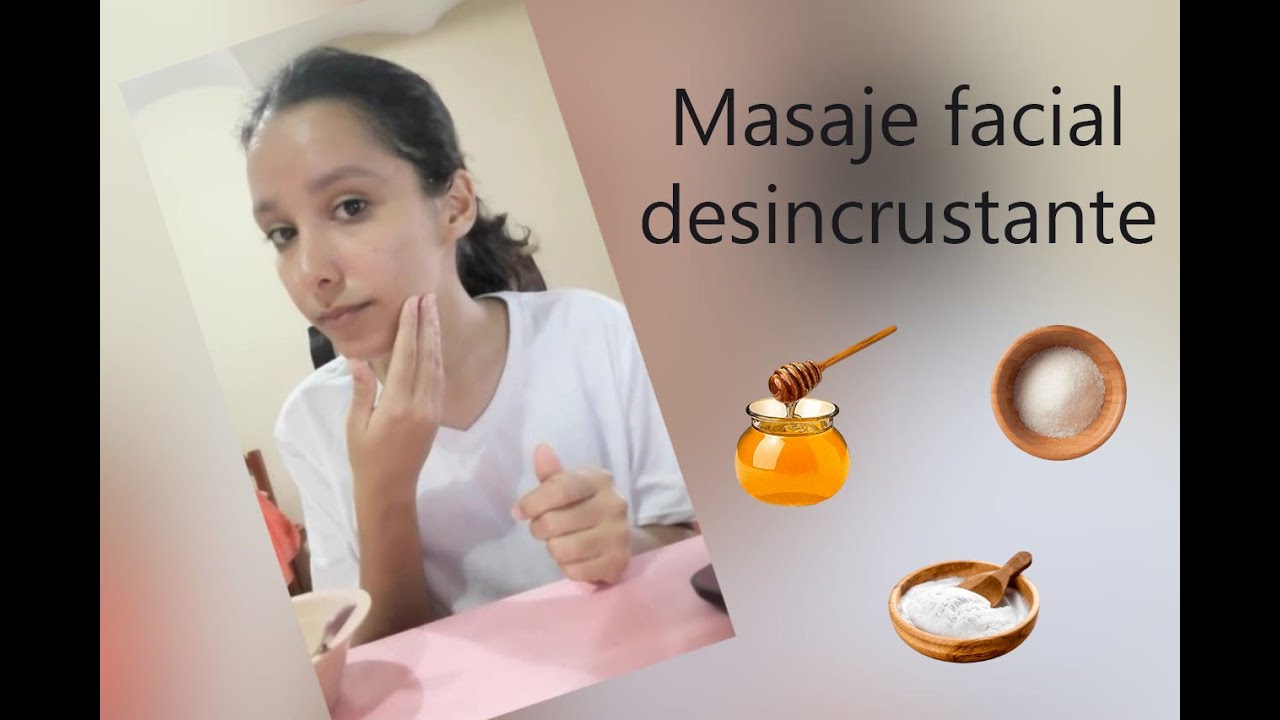 Masaje facial desincrustante - YouTube
