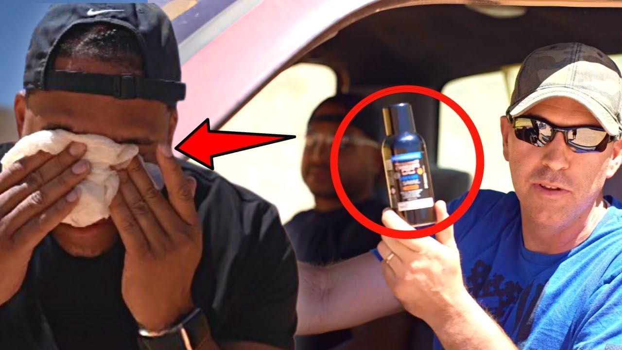 We Put Pepper Spray to the Test and Here's What Happened - YouTube