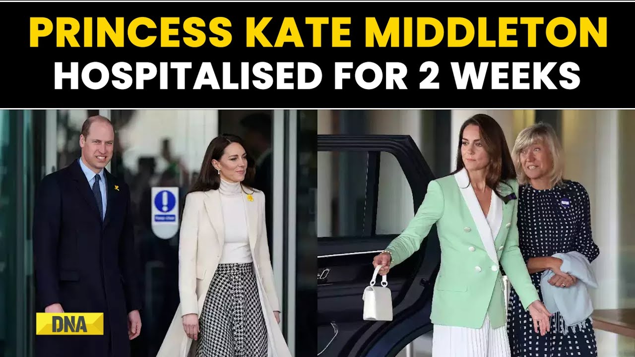 Princess Of Wales Kate Middleton, Hospitalised For Up To Two Weeks ...