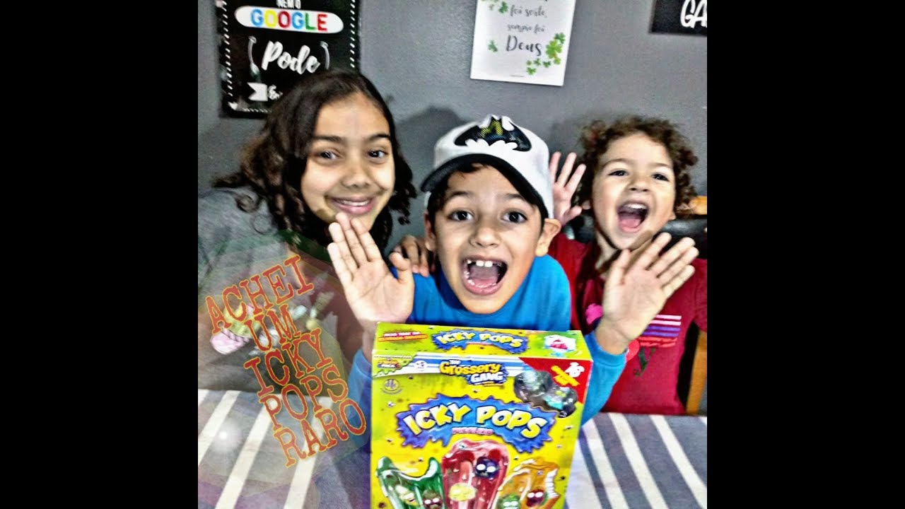 ABRINDO OS ICKY POPS // OPEN THE ICKY POPS - YouTube