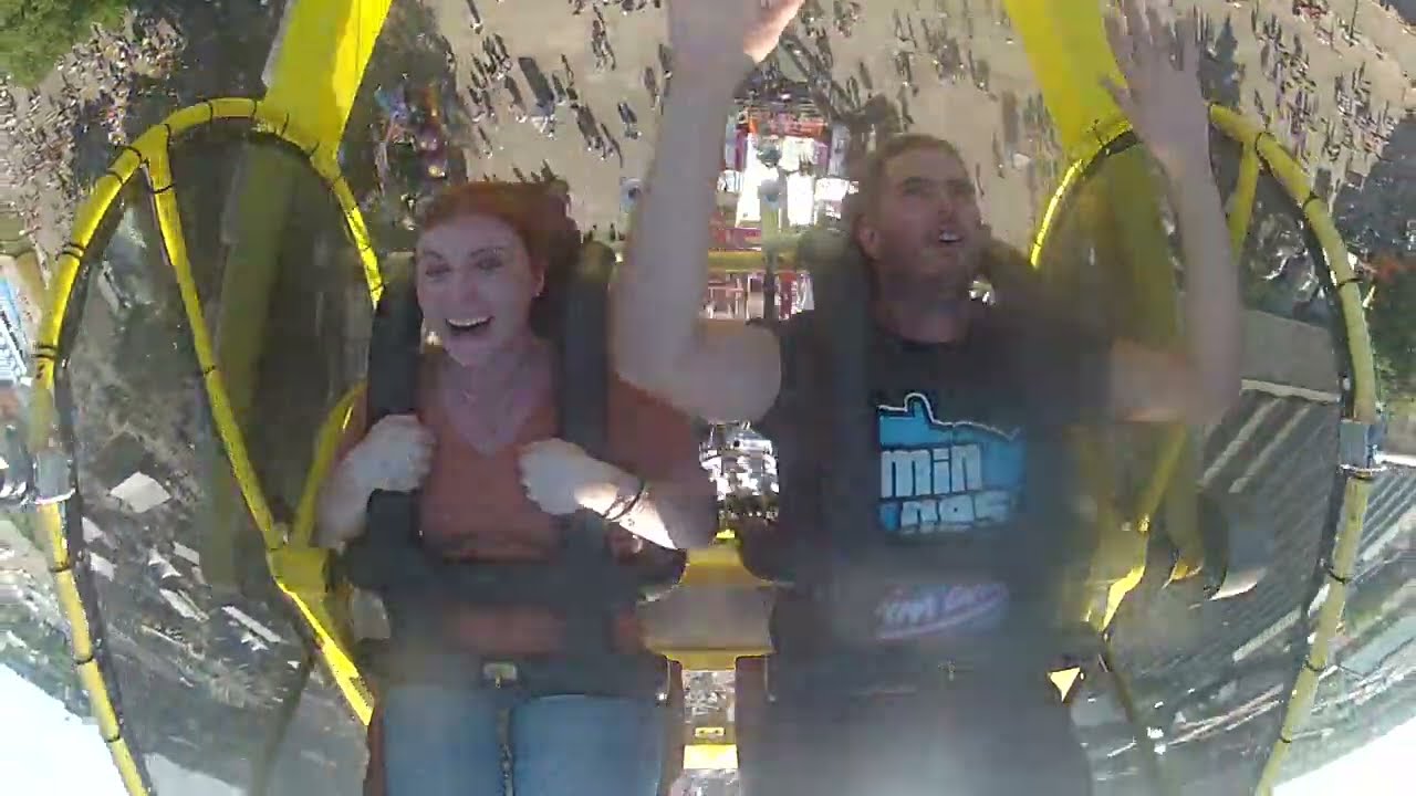 Minnesota State Fair Skyscraper Ride - YouTube