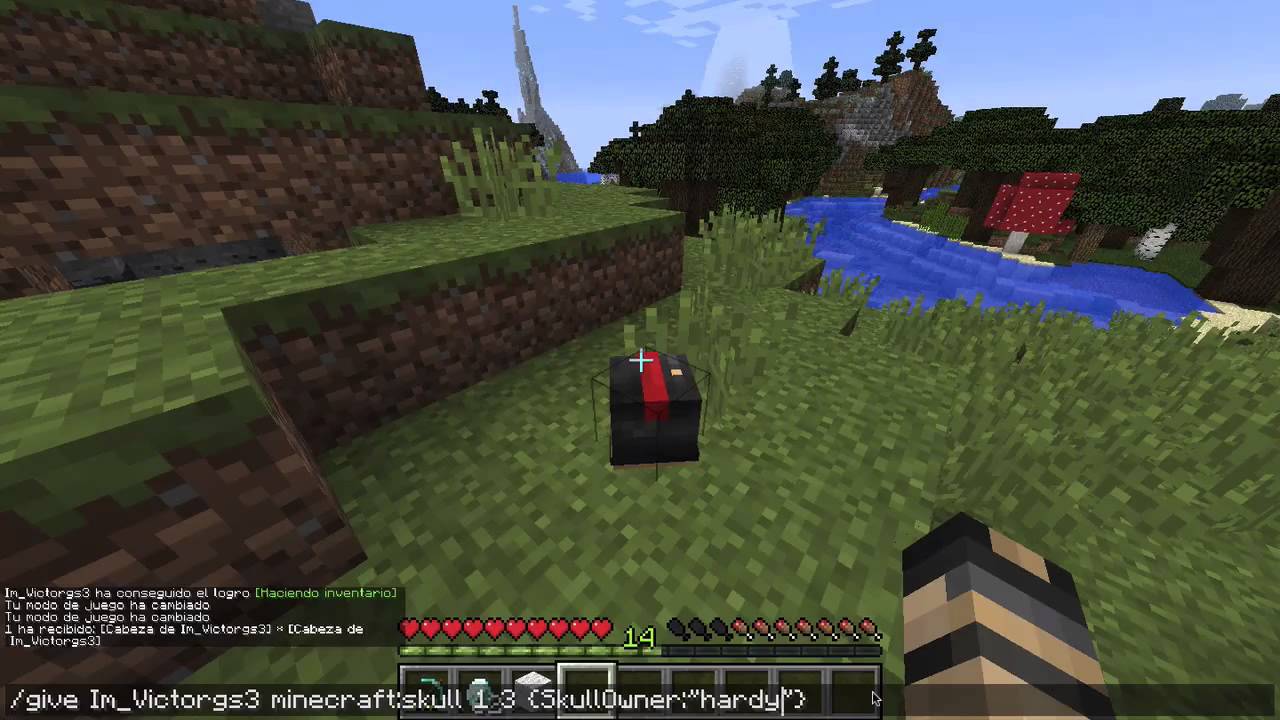 MINECRAFT SKULL PERSONALIZADA CABEZAS - SIN MODS - MINECRAFT 1.8 - YouTube