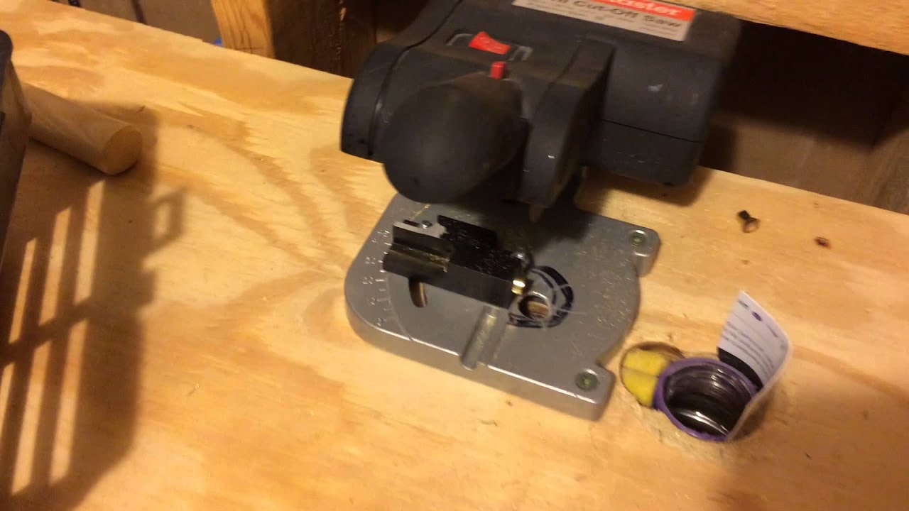 223 to 300 blackout case prep cutoff saw - YouTube