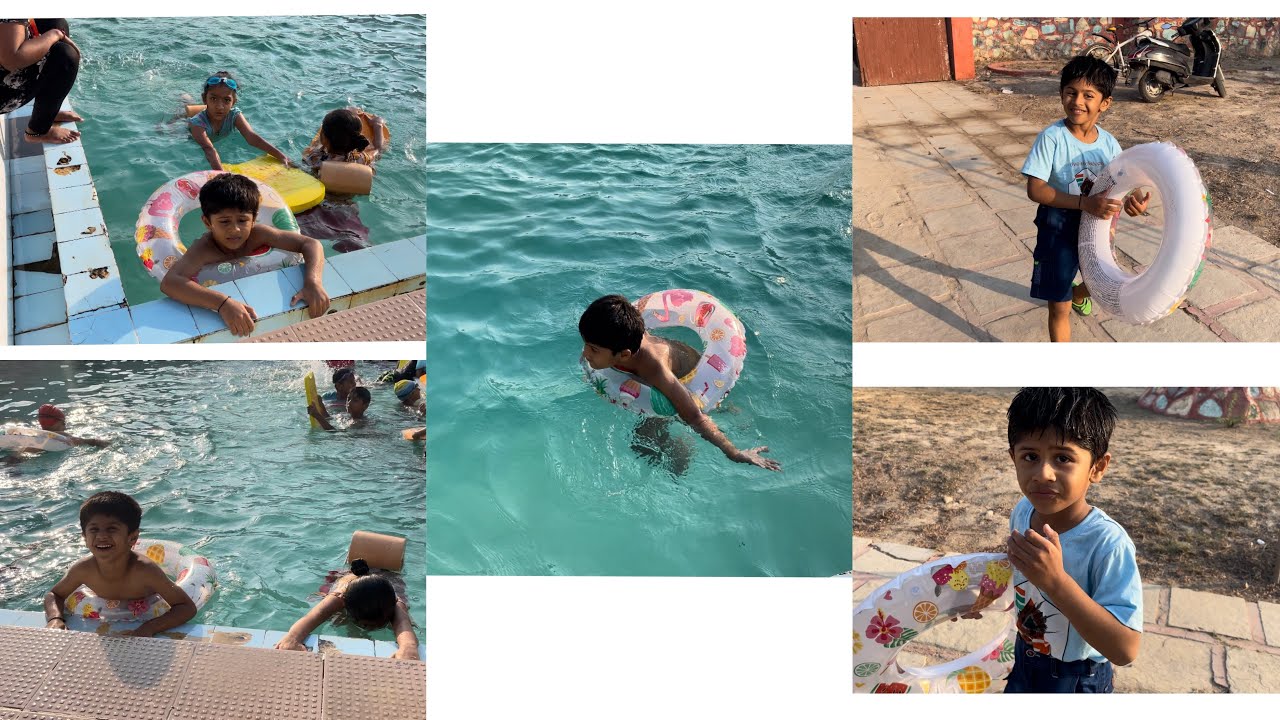 First day experience of veer’s swimming class 😇 #swimming #subscribe # ...