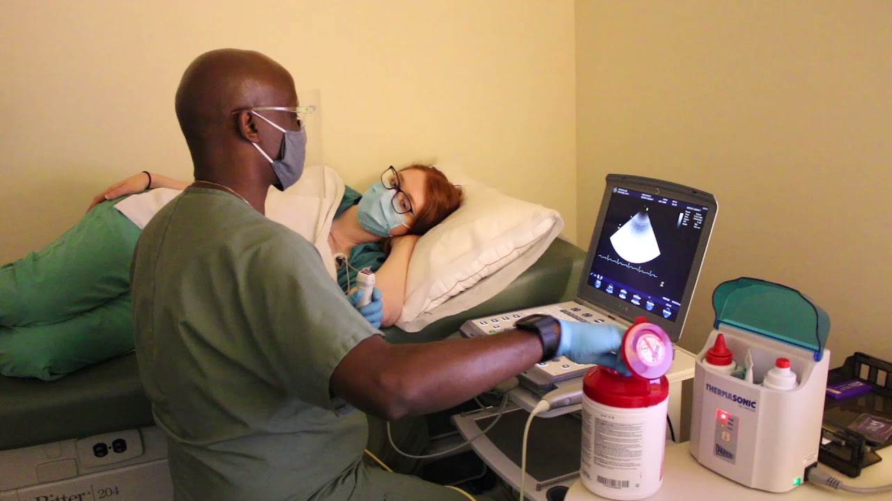 Echocardiogram Test Amelia Heart And Vascular Center Youtube