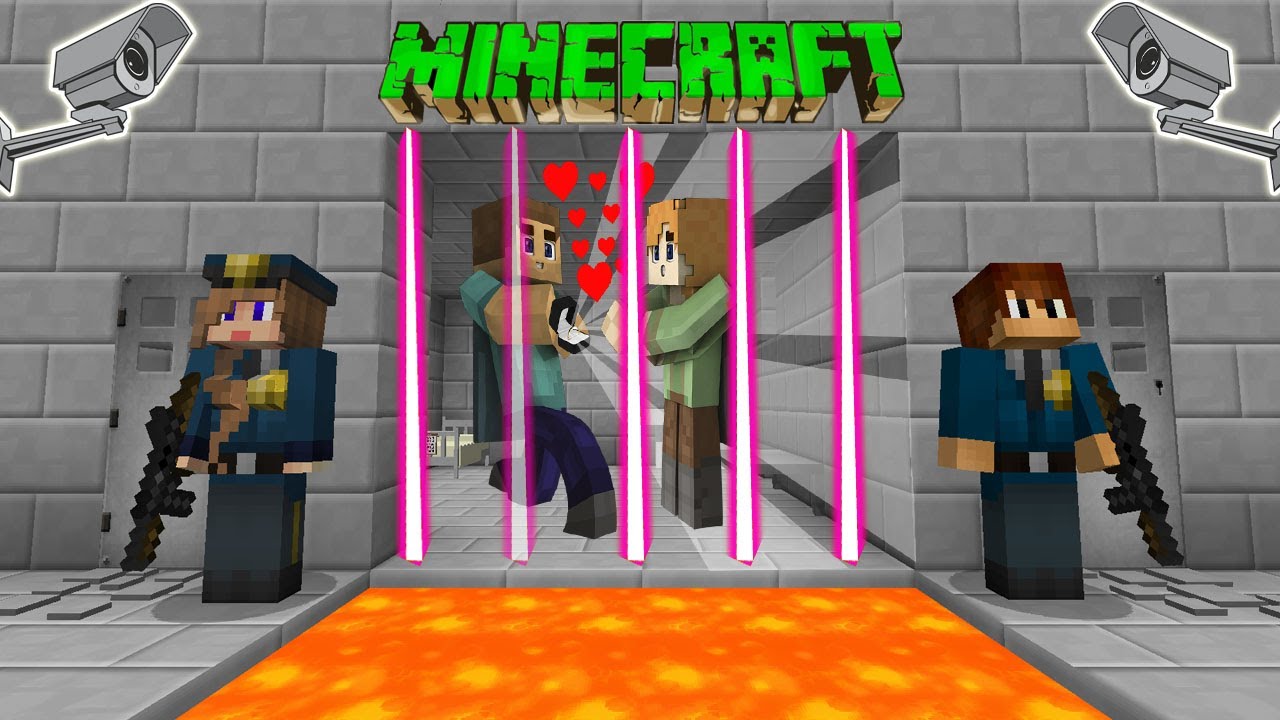 STEVE Y ALEX PRESOS (MINECRAFT PRISON ESCAPE!) - YouTube