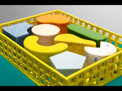 Geometrisch, knallbunt, abstrakt: Factory von Chen Hsian-jung