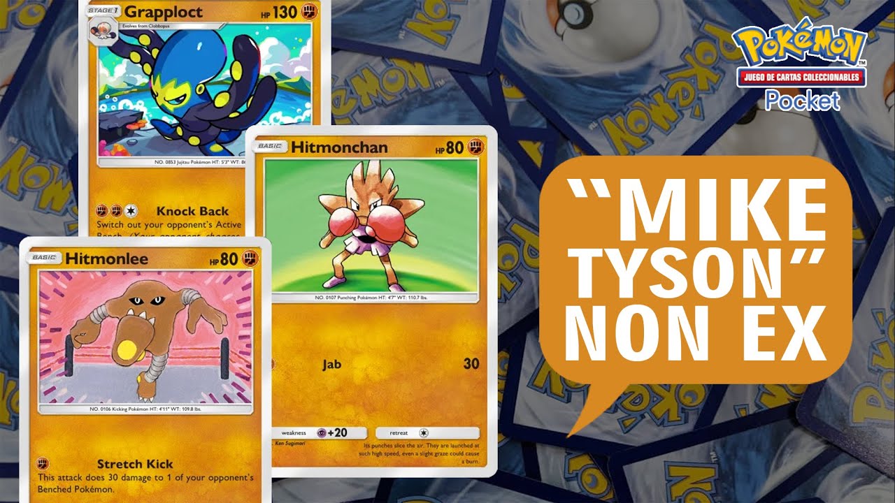 NICE TRY! "Mike Tyson" Deck UNDERATED Non EX - Pokemon TCG Pocket - YouTube