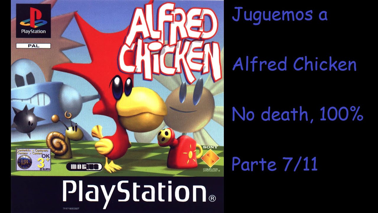 Juguemos a: Alfred Chicken PSX no death (Loquendo) Nivel de fantasmas ...