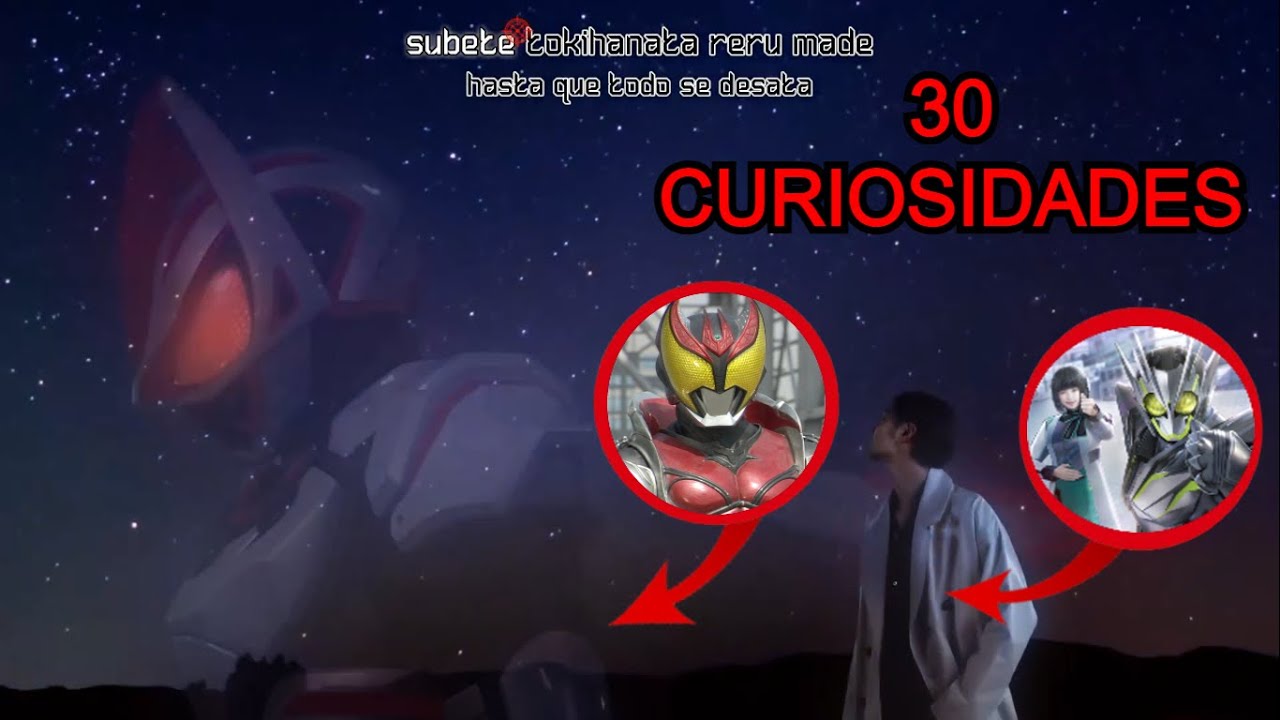 KAMEN RIDER GEATS OPENING CURIOSIDADES "SPIKES" - YouTube