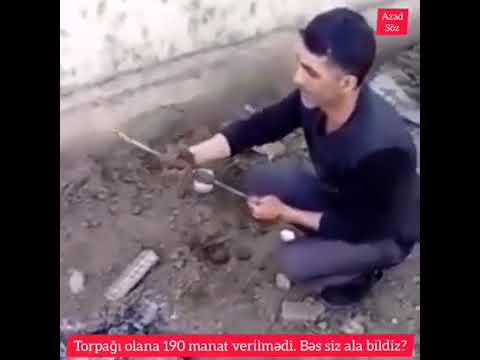 Millet acindan torpaq yeyir.