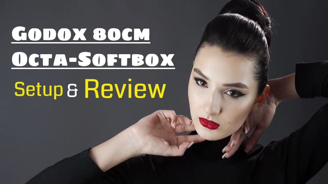 SoftBox Lighting for Youtube Videos Tutorial in Hindi || Godox 80cm Octa-Softbox - YouTube