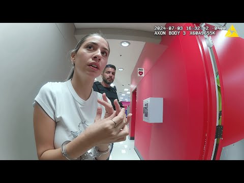 Target Theft Arrest in Florida | Teen Girls Laugh, Take Selfies in Handcuffs (July 3, 2024) FL