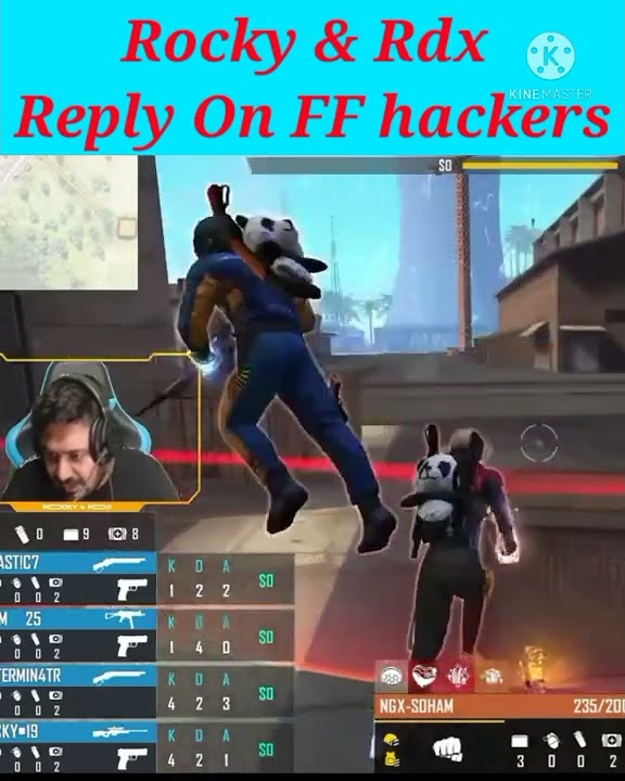 Rocky & Rdx Reply On hackers !! - YouTube