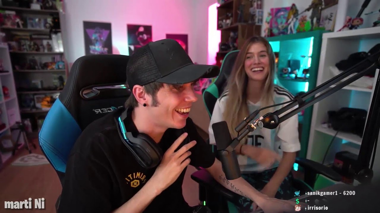 RUBIUS Y SU NOVIA IRINA RESPONDEN PREGUNTAS EN DIRECTO - YouTube